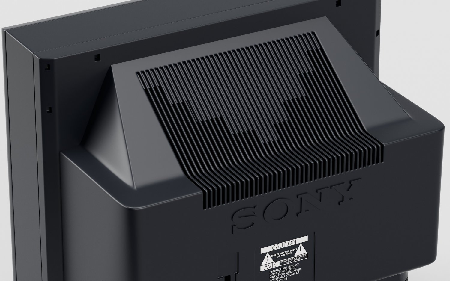 sony trinitron 3D Models in TV 3DExport