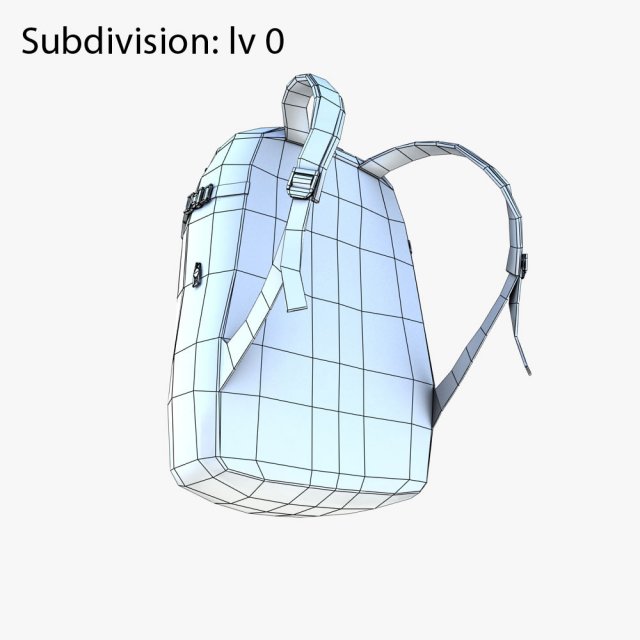 backpack 3D Model in Clothing 3DExport