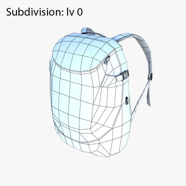 backpack 3D Model in Clothing 3DExport
