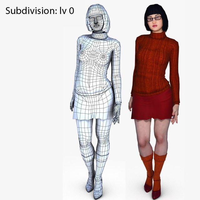 velma 3D Model in Woman 3DExport