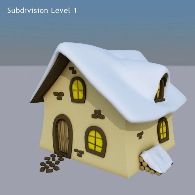 snow house 3D Model in Toys 3DExport
