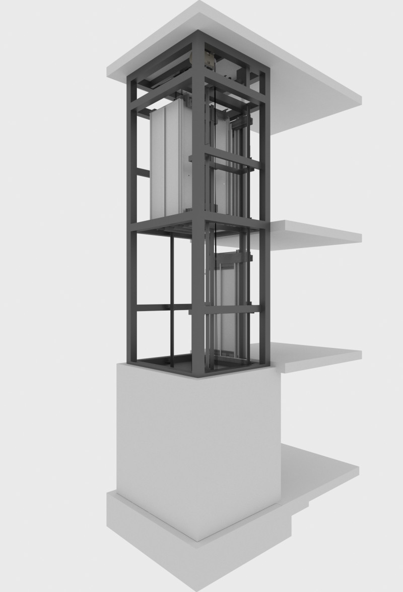 Elevator 3D Model in Miscellaneous 3DExport