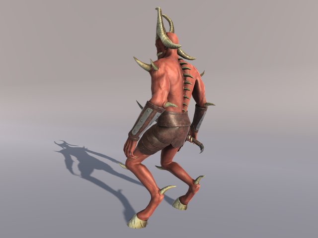 demon soldier 3D Model in Fantasy 3DExport
