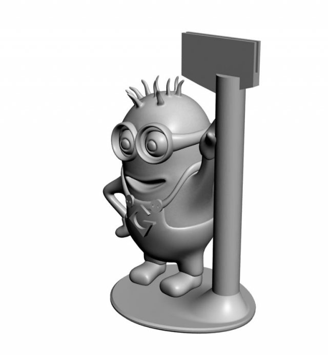 minion reminder Modelo de impresión 3D in Juguetes 3DExport