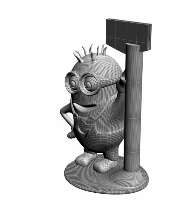 minion reminder Modelo de impresión 3D in Juguetes 3DExport