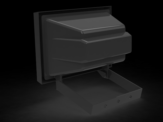 light reflector 3D Model in Studio and Stage 3DExport