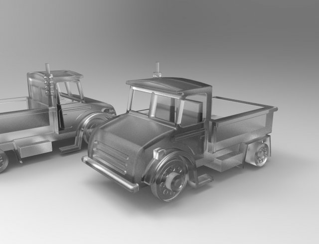 truck 3D Print Model in Automotive 3DExport