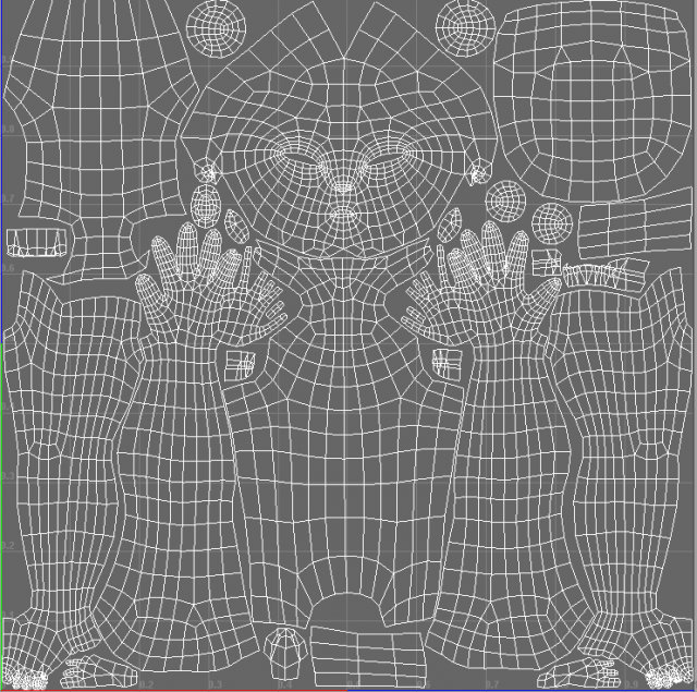 realistic alien 3 3D Model in Alien 3DExport