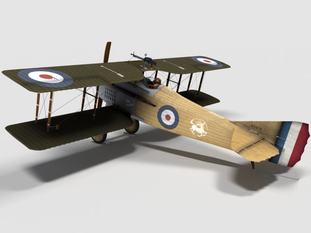 spad vii 3D Model in Fighter 3DExport