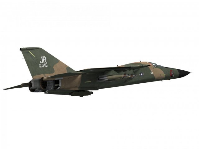 general dynamics f-111 a aardvark 3D Model in Fighter 3DExport