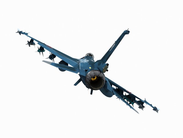 mitsubishi f-2 viper zero 3D Model in Fighter 3DExport