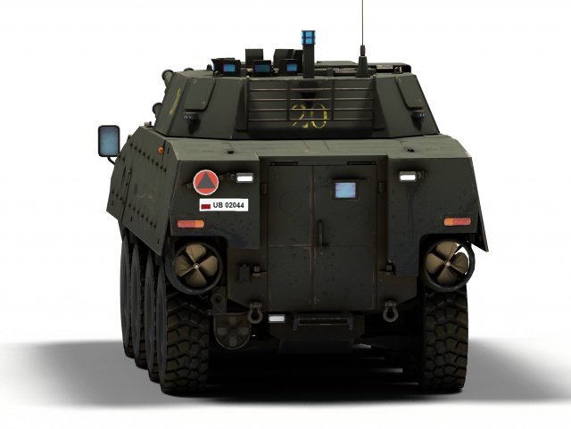 kto rosomak 3D Model in Combat 3DExport