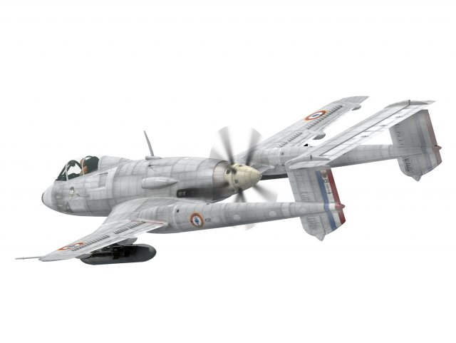 sncaso so8000 narval 3D Model in Fighter 3DExport