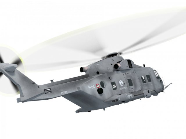 agustawestland eh-101 merlin 3D Model in Helicopter 3DExport