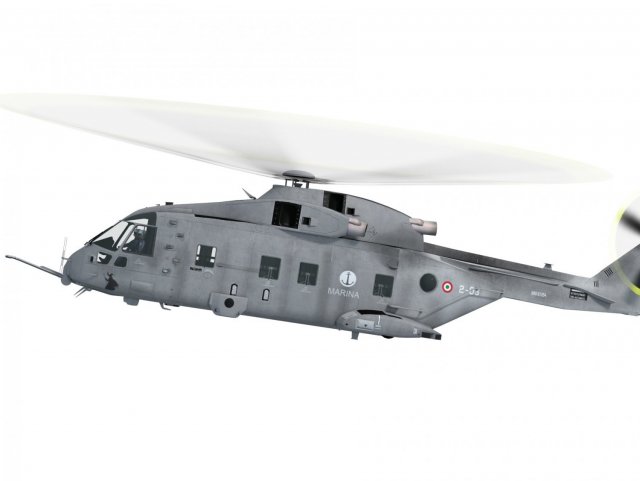 agustawestland eh-101 merlin 3D Model in Helicopter 3DExport
