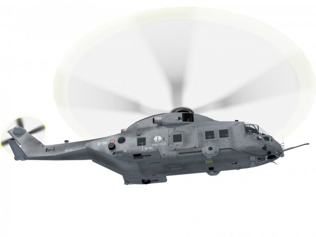 agustawestland eh-101 merlin 3D Model in Helicopter 3DExport