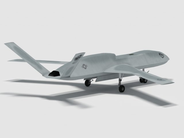 general atomics mq-20 avenger 3D Model in Bomber 3DExport
