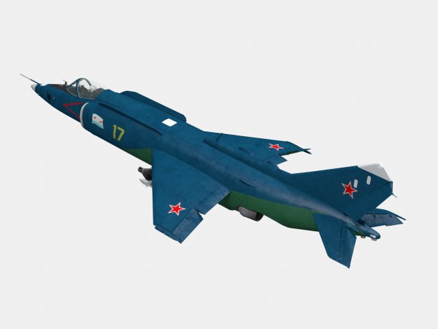 yakovlev yak-38 forger 3D Model in Fighter 3DExport