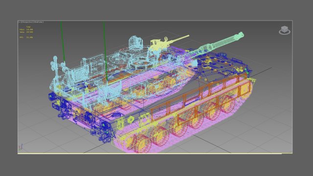 M-10 Booker 3D Model in Tank 3DExport