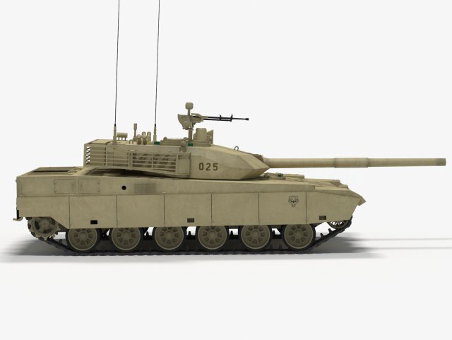 VT-4 Tank 3D Model in Tank 3DExport
