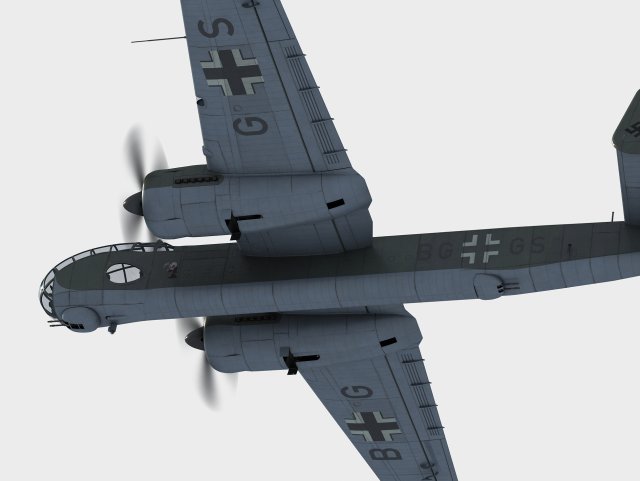 Junkers Ju-288 3D Model in Bomber 3DExport