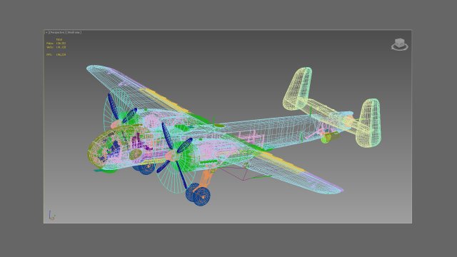 Junkers Ju-288 3D Model in Bomber 3DExport