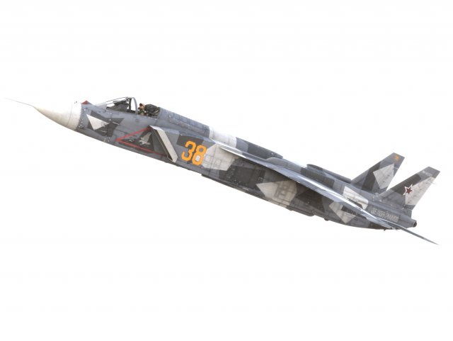 Yakovlev Yak-141 3D Model in Fighter 3DExport