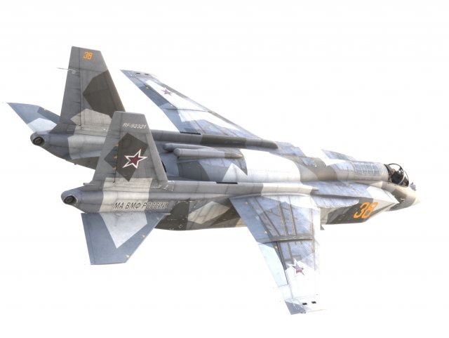 Yakovlev Yak-141 3D Model in Fighter 3DExport