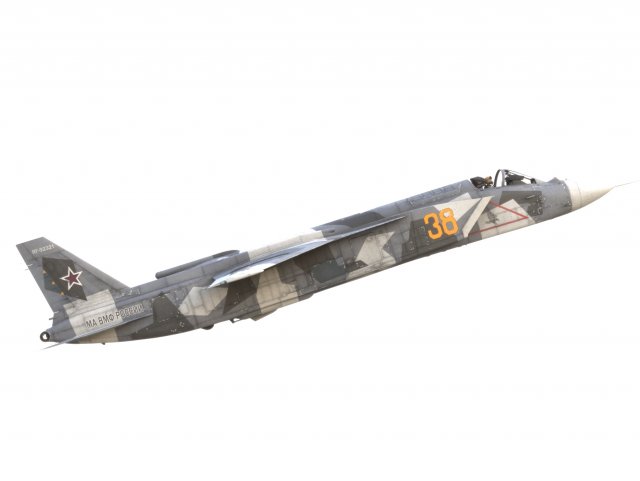 Yakovlev Yak-141 3D Model in Fighter 3DExport