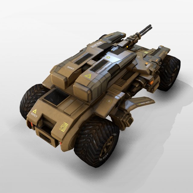 armoured fighting vehicle afv 3D Model in Transport 3DExport