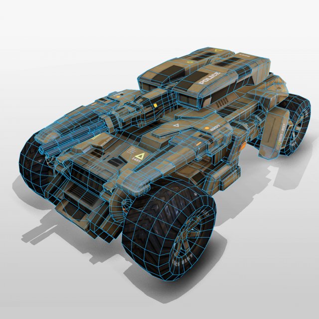armoured fighting vehicle afv 3D Model in Transport 3DExport