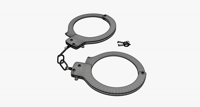 Handcuffs 3D Model in Other 3DExport