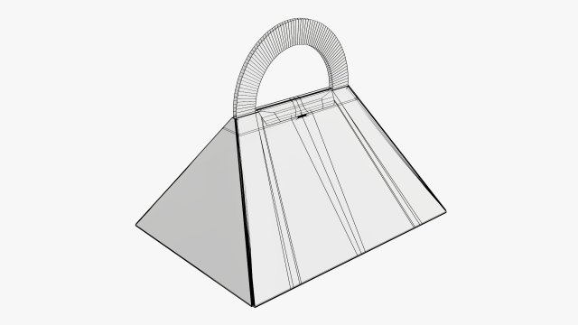 Pyramid carrying cardboard box 3D Model in Other 3DExport