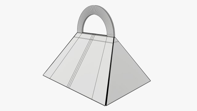 Pyramid carrying cardboard box 3D Model in Other 3DExport