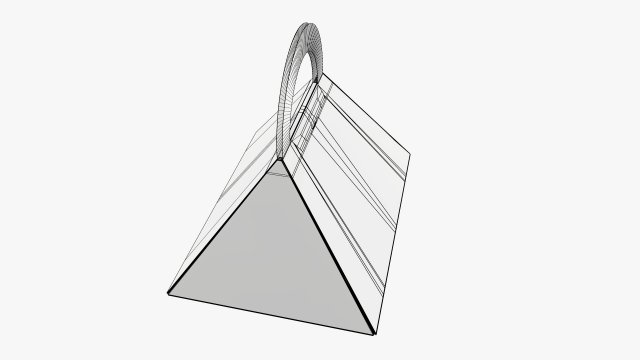 Pyramid carrying cardboard box 3D Model in Other 3DExport
