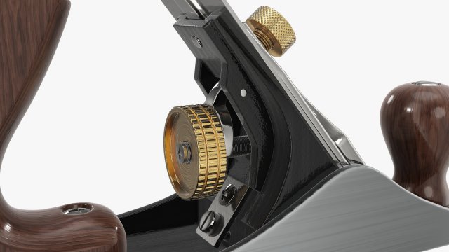 Smoothing bench hand plane 3D Model in Tools 3DExport