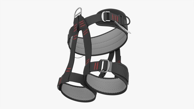 Adjustable climbing harness 3D Model in Tools 3DExport