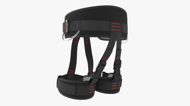 Adjustable climbing harness 3D Model in Tools 3DExport