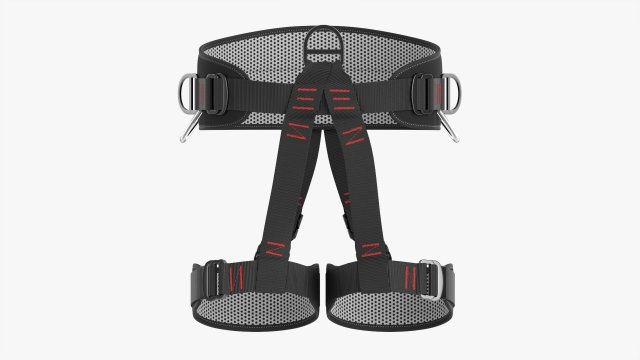 Adjustable climbing harness 3D Model in Tools 3DExport