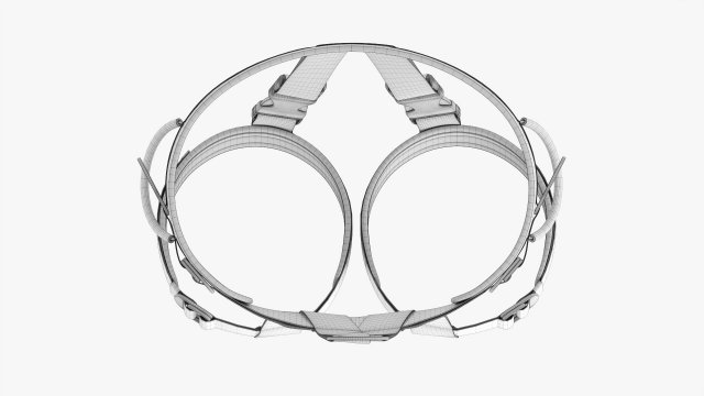 Adjustable climbing harness 3D Model in Tools 3DExport