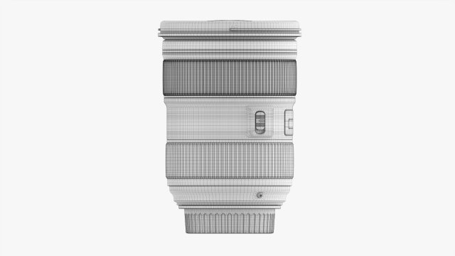 Canon DSLR EF 24-70mm f28L II USM Lens 3D Model in Photo 3DExport