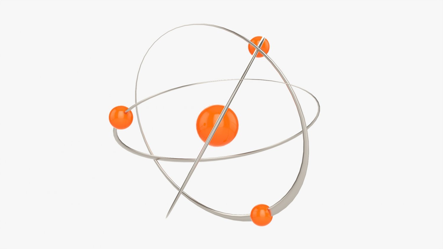 Atom 3d Model