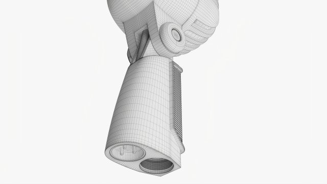 Cardioid Microphone 01 3D Model in Audio 3DExport