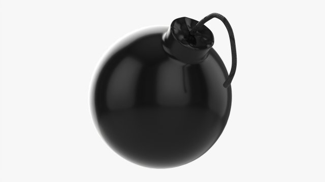 Cartoon Style Bomb 3D Model in Other 3DExport