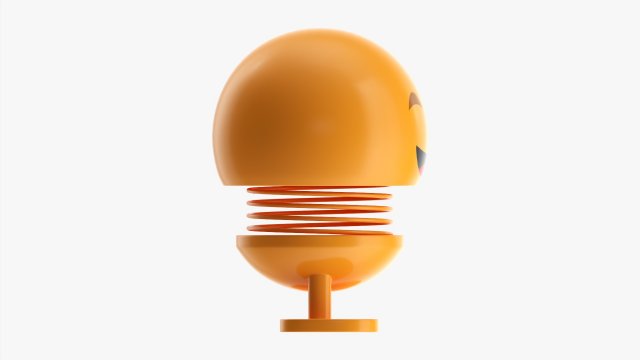 Car Spring Toy Figure 01 Smile Happy 3D Model in Toys 3DExport