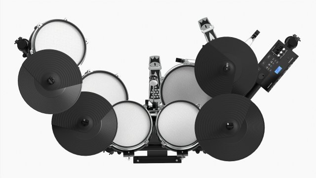 Millenium Mps-850 E-Drum Set 3D Model in Percussion 3DExport