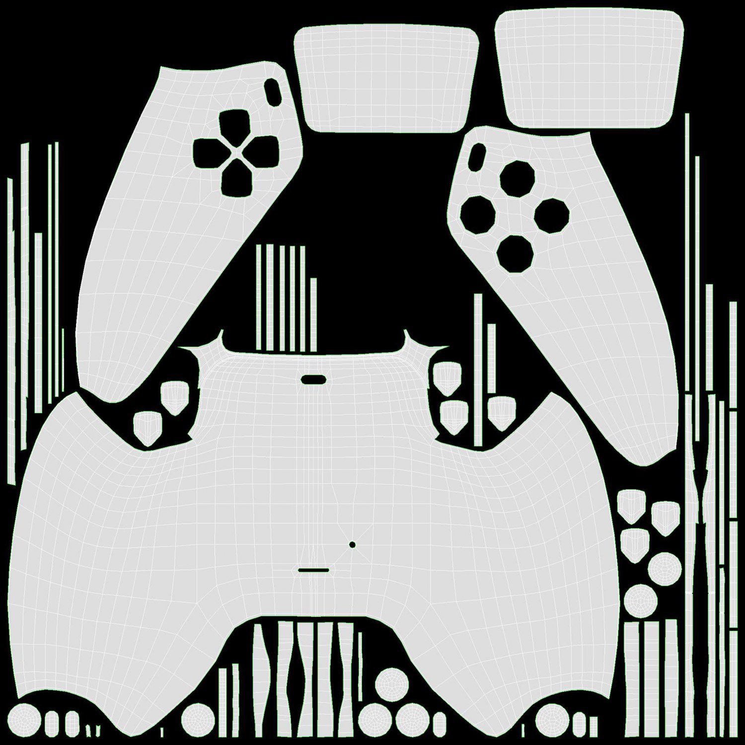 Video Game Controller Stencil