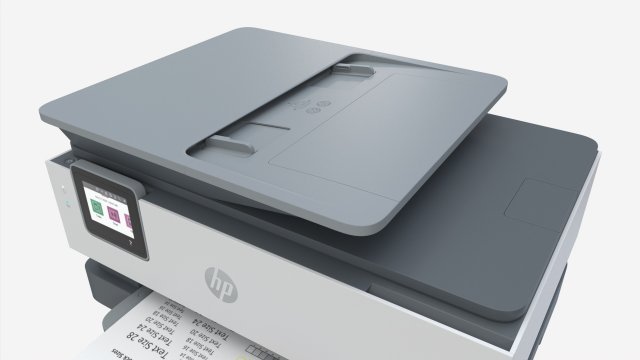 HP OfficeJet Pro 8035e All-in-One Printer 3D Model in Computer 3DExport