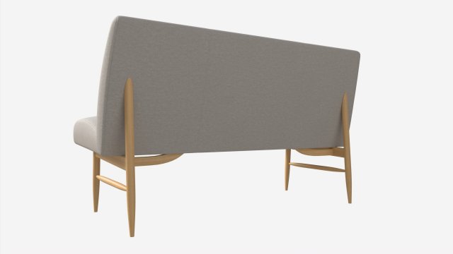 Bench Medium Ercol Elisa 3D Model in Sofa 3DExport