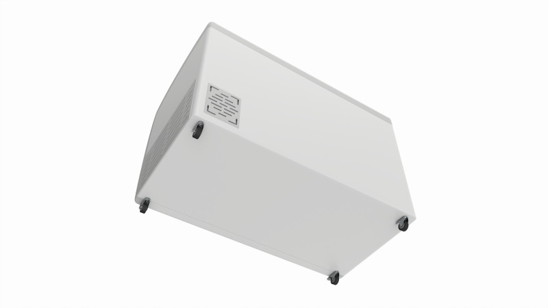 Ice cream freezer with curved glass doors 3D Model in Tools 3DExport